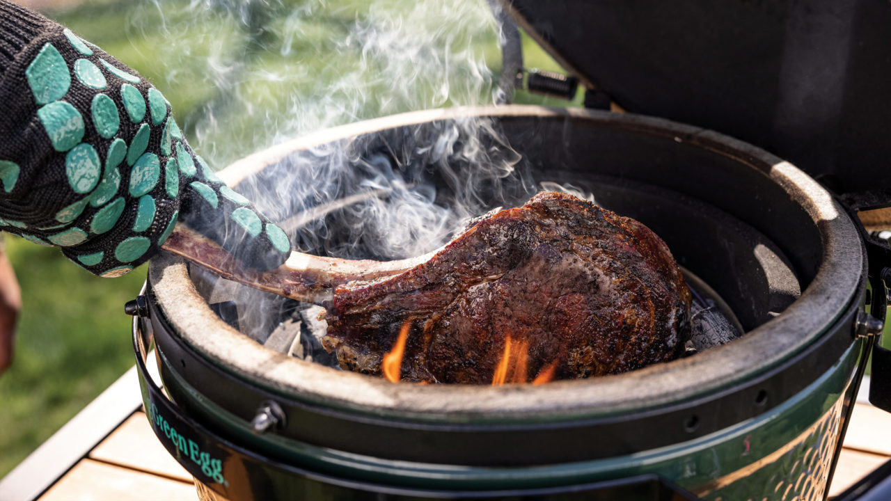 How to Cook a Giant Steak Caveman Style