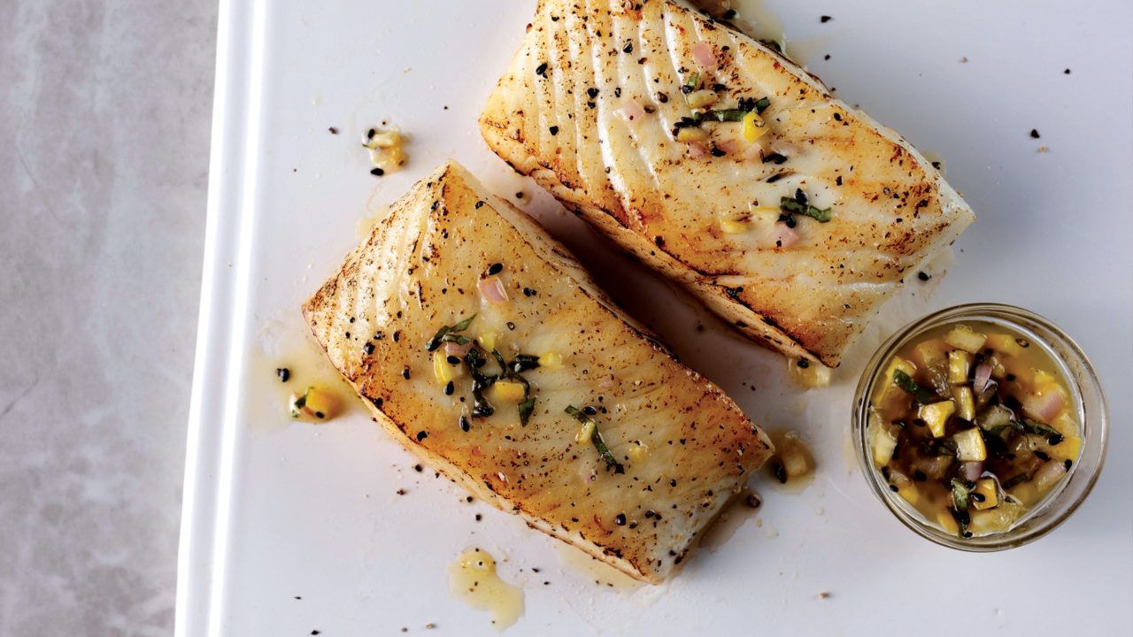 How to Pan-Sear Halibut