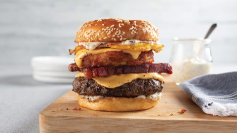 Rise and Shine with the A.M. Breakfast Burger
